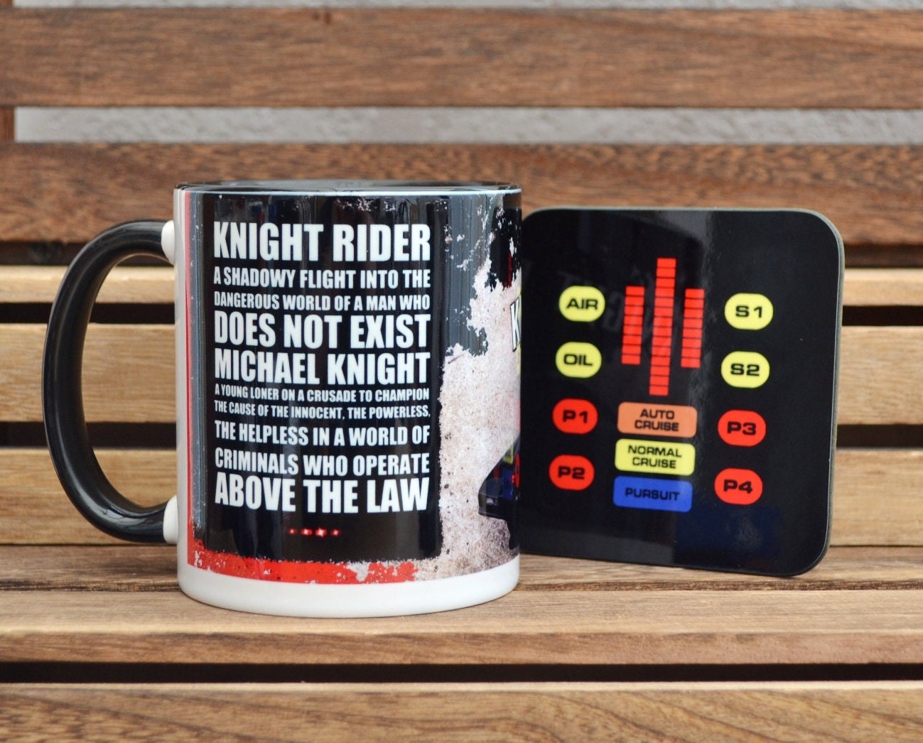 Knight Rider Gift Set Knight Rider TV Gifts TV Mugs - Etsy UK