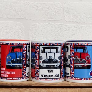 Mugs Italian Job Mini's | Mugs | Birthday Gifts | Gifts | Car ...