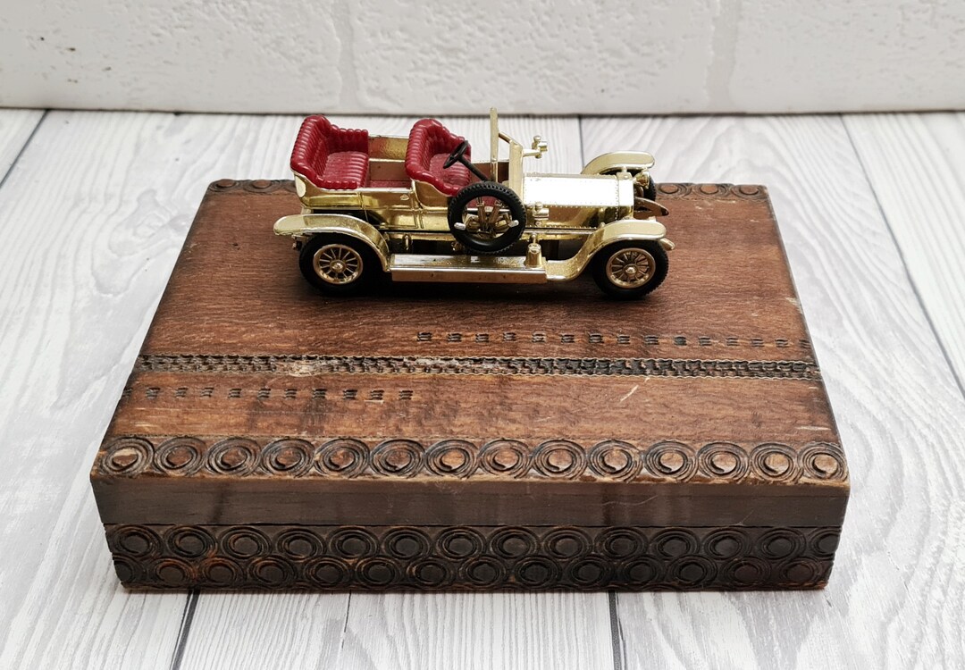 Vintage Car Desk Box | Snuff Box | Rolls Royce | Office Gifts | Desk ...