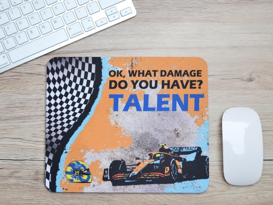Lando Norris Mouse Mat | Mouse Pad | F1 Mouse Pad | Birthday Gifts ...