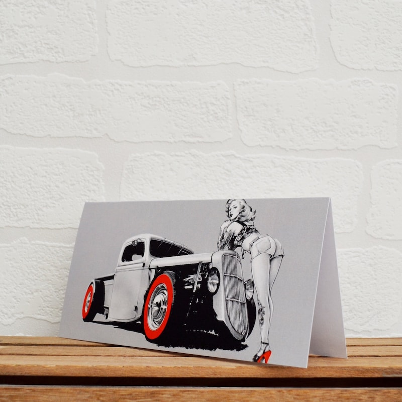 Pin up Cards - Etsy