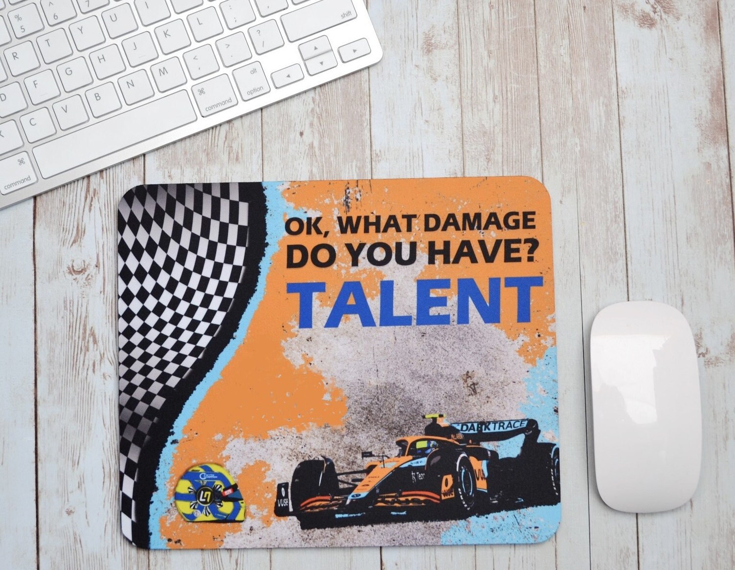 Lando Norris Mouse Mat Mouse Pad F1 Mouse Pad Birthday Gifts Motorsport ...