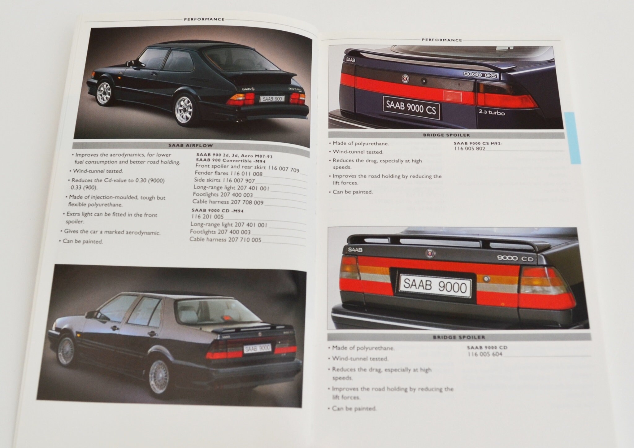 Saab 9000 and 900 Brochure Saab 9000 Car Brochure Car - Etsy