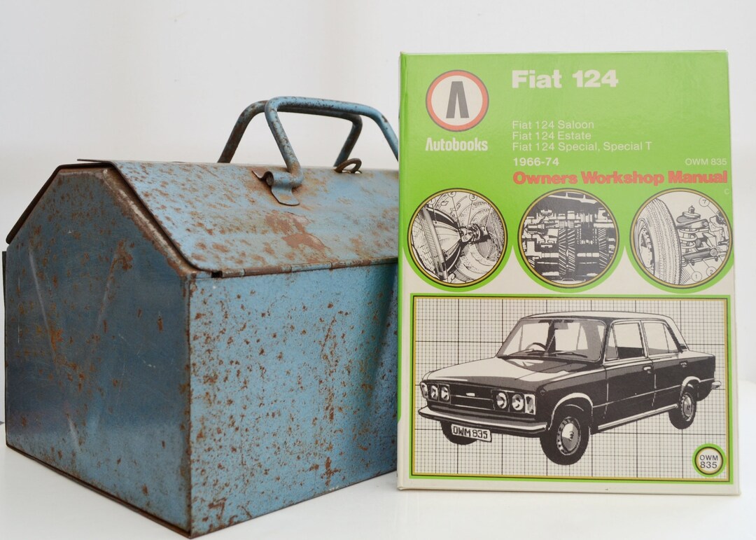 Autobook Fiat Workshop Manual | Fiat 124 Owners Manual | Hardback Book ...