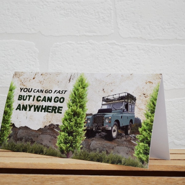Land Rover Birthday Card - Etsy UK