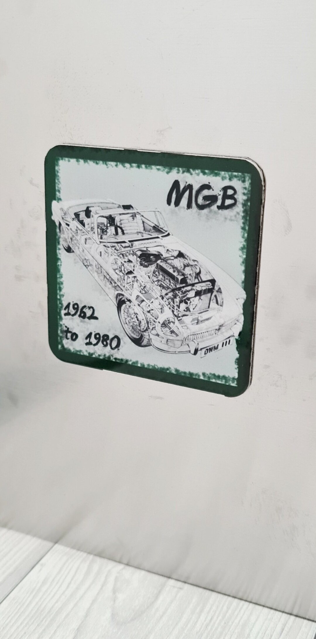 MGB Magnet | MG Gifts | Magnetic Gifts | Car Enthusiast | MGB | Magnet ...