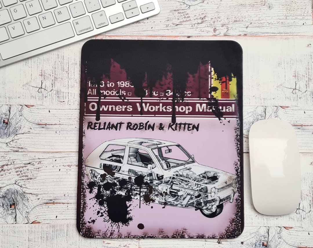 Mousemats Reliant Robin Haynes | Mousepad | Birthday Gifts | Reliant ...
