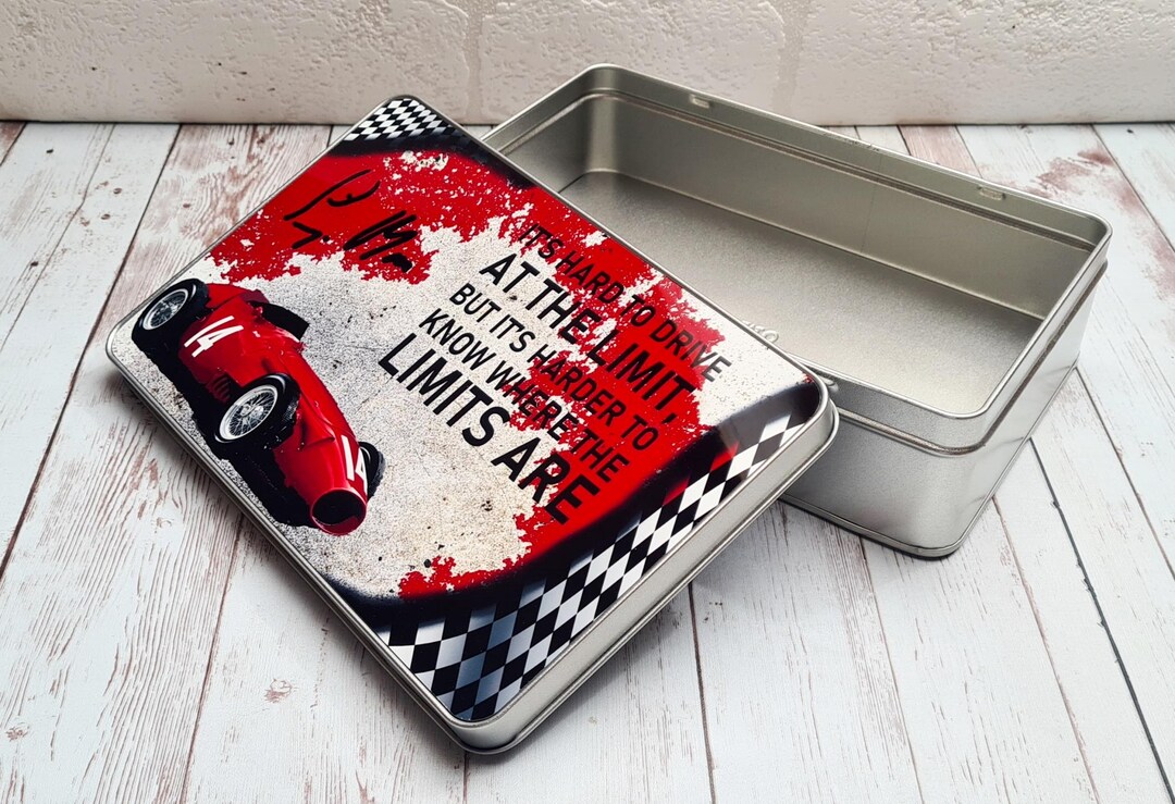 Stirling Moss Tin | Maserati 250F Gifts | Gift Box | Car Enthusiast ...