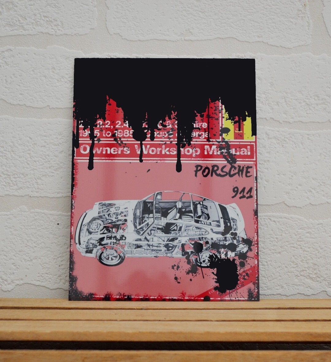 Large Magnet Porsche 911 Magnet Birthday Gifts Porsche Gifts Car ...