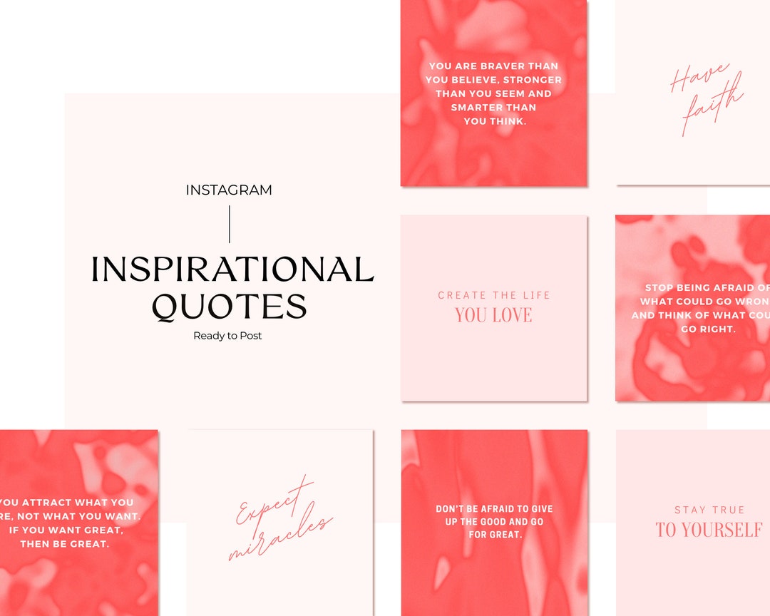 Motivational Instagram Quotes - Ready to Post, Girl Boss Quotes ...