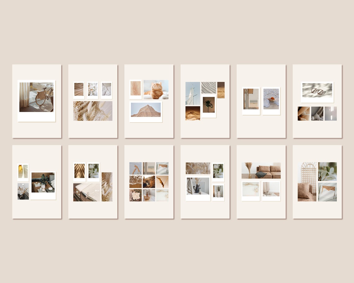 Social Media Template Pack. Templates for Instagram Facebook | Etsy