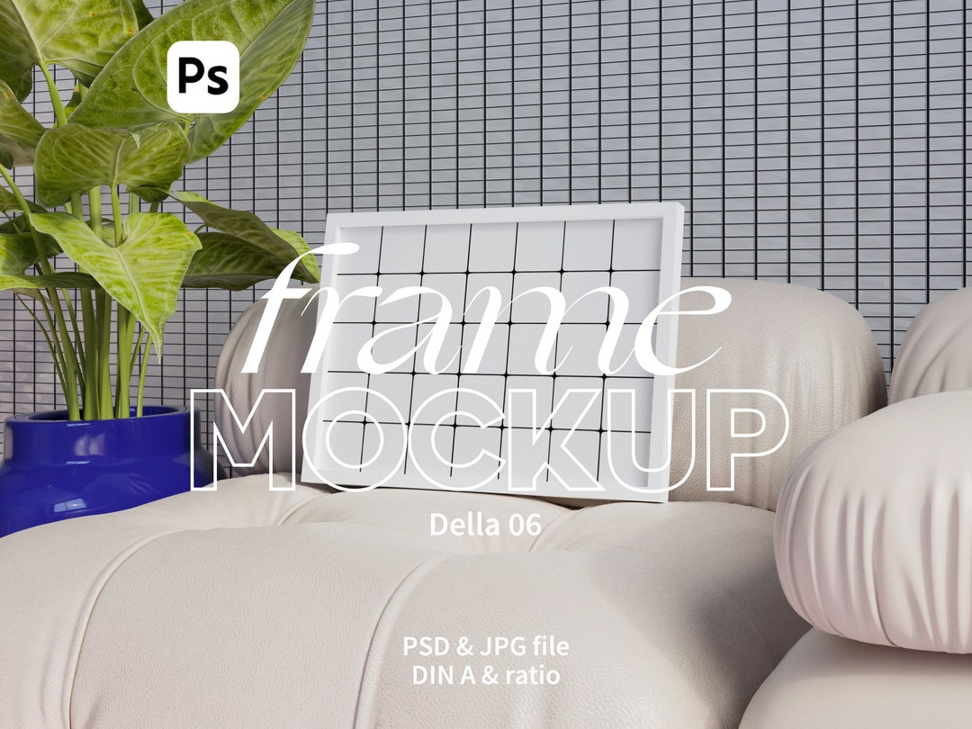 Horizontal Mockup Frame. Landscape Poster Mockupp. Landscape Art Print ...