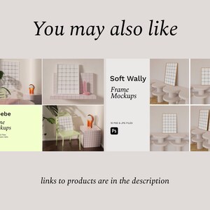 2 Frame Mockup. Set of 2 Frames Mockup. 2 Frames Wall Gallery. Print on ...