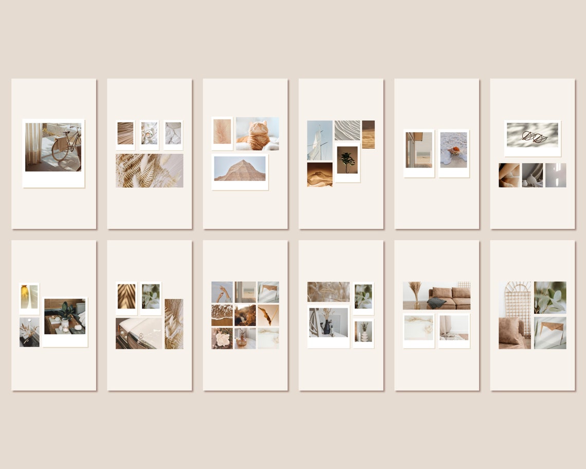 Social Media Template Pack. Templates for Instagram Facebook | Etsy