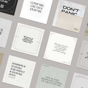 Social Media Quotes. Motivational Quotes for Instagram. Paper Texture ...