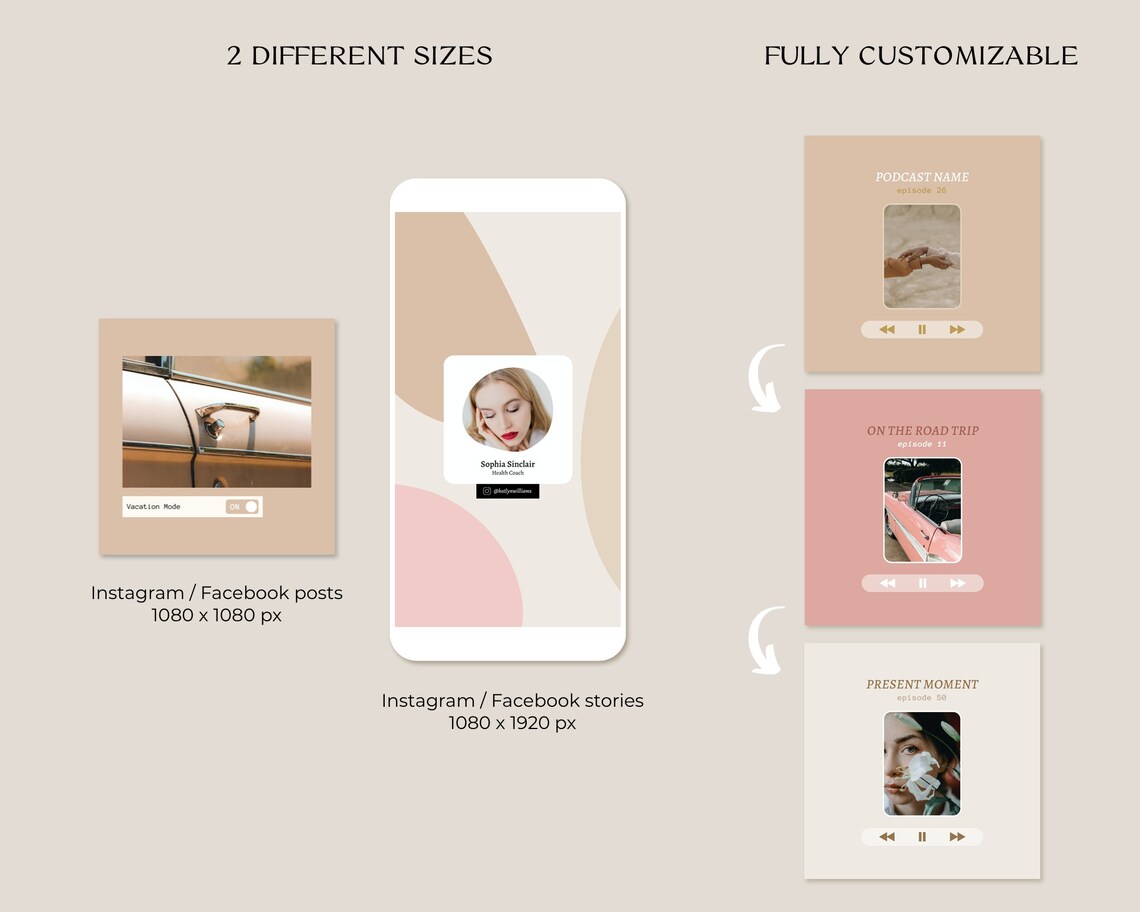 100 Instagram Templates. Blogger Template. Instagram Business - Etsy