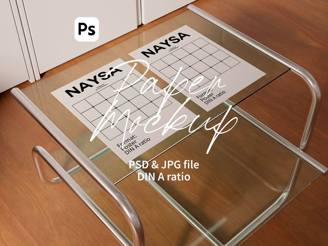 Two Posters Mockup.a4 Paper Mockup. 2 Papers. A3 Poster Mockup. Poster ...