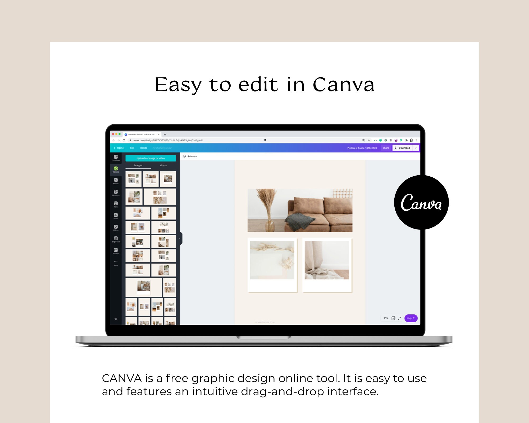 Social Media Template Pack. Templates for Instagram Facebook | Etsy