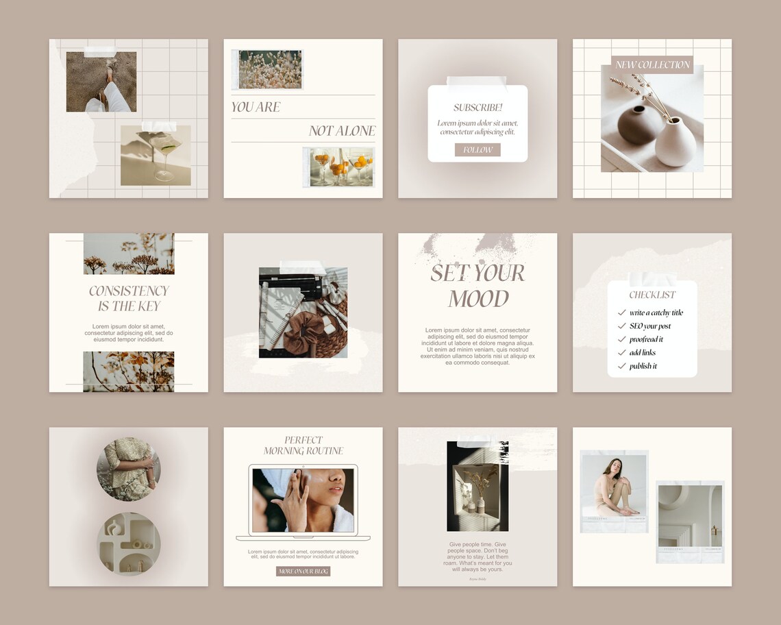 Instagram Template. Inspirational Quotes. Instagram Story | Etsy