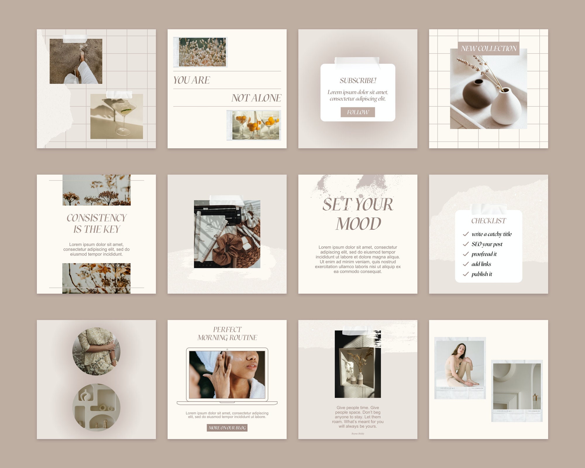 Instagram Template. Inspirational Quotes. Instagram Story | Etsy