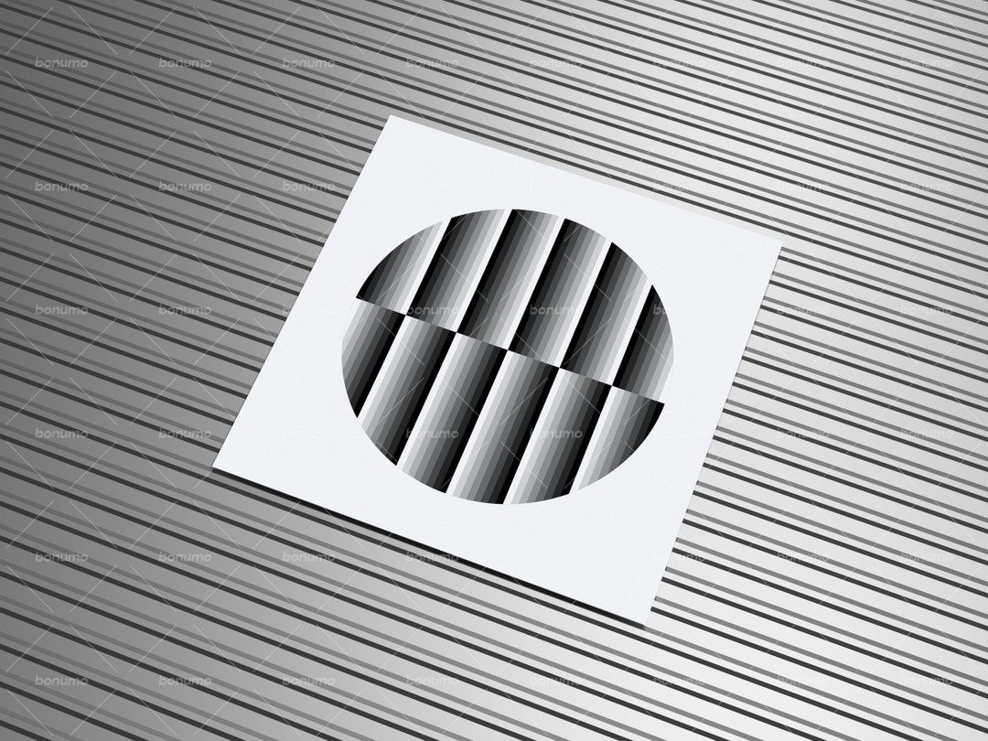 Square Card Mockup. Editable Photoshop Template. Visit Card Template ...