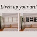 3 Frame Wall Mockup. Gallery Wall. Three Vertical Frame - Etsy