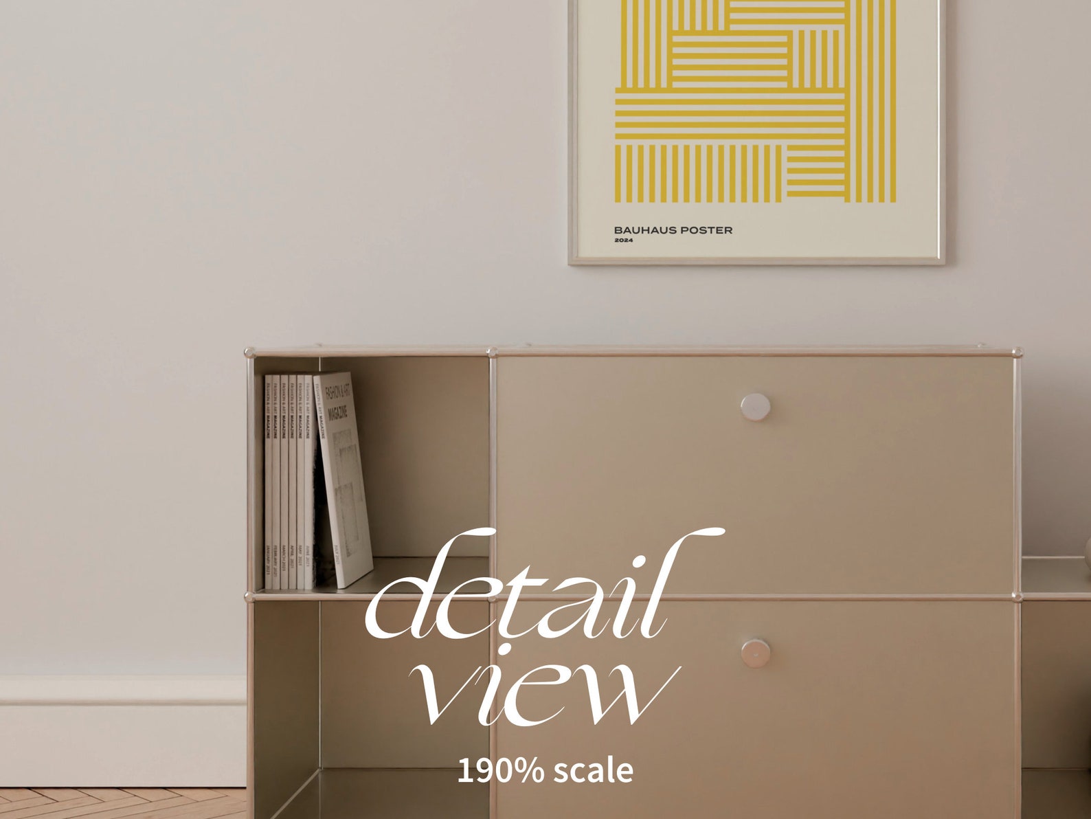 Vertical Frame Photoshop Mockup for Art and Printables. Frame PSD ...