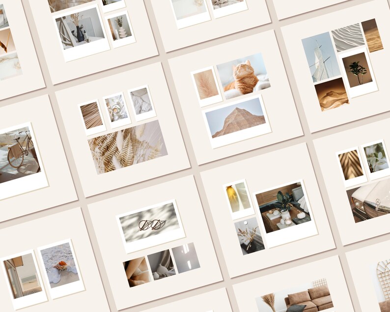 Social Media Template Pack. Templates for Instagram Facebook | Etsy