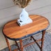 Table, Entryway Table, Wood, Blue, Raw Wood, Paylor, Blue Painted Wood ...
