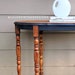 Table, Entryway Table, Wood, Blue, Raw Wood, Paylor, Blue Painted Wood ...