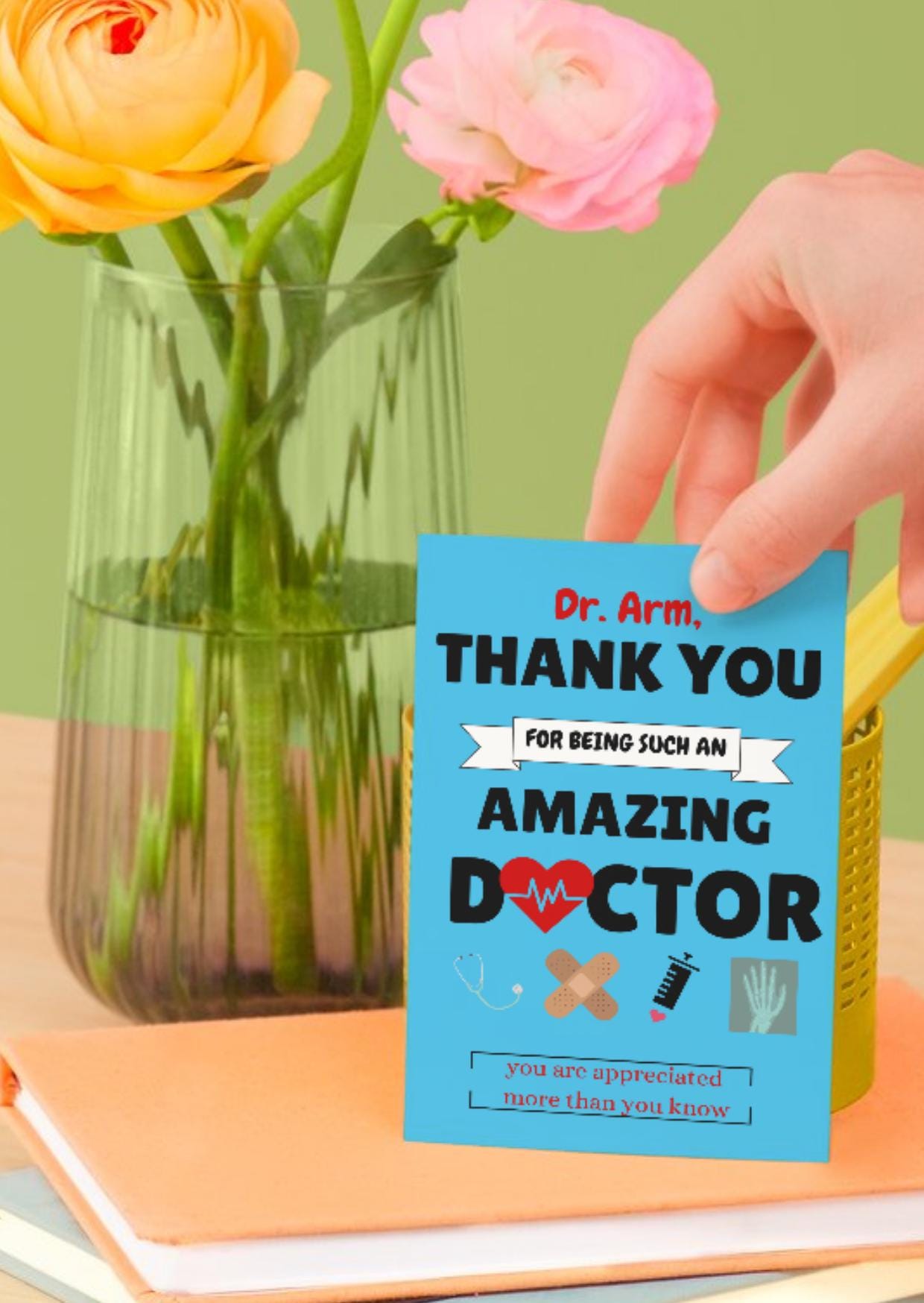 Happy Doctors Day Card Digital Edit - Etsy