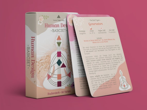 Human Design BASICS Kartenset 66 Karten Studiendeck - Etsy