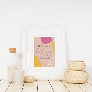 Hell Yes - PDF Poster | Human Design Living - Etsy