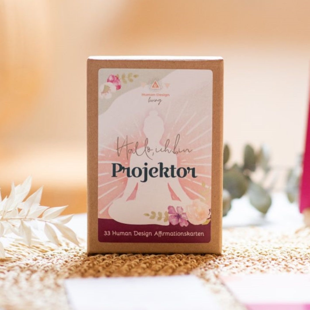 Projector Affirmation Cards, Human Design Cards, Affirmations Human ...