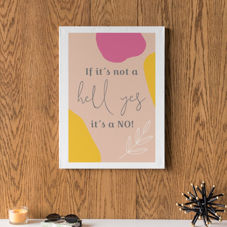 Hell Yes - PDF Poster | Human Design Living - Etsy.de