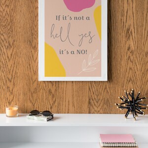 Hell Yes - PDF Poster | Human Design Living - Etsy