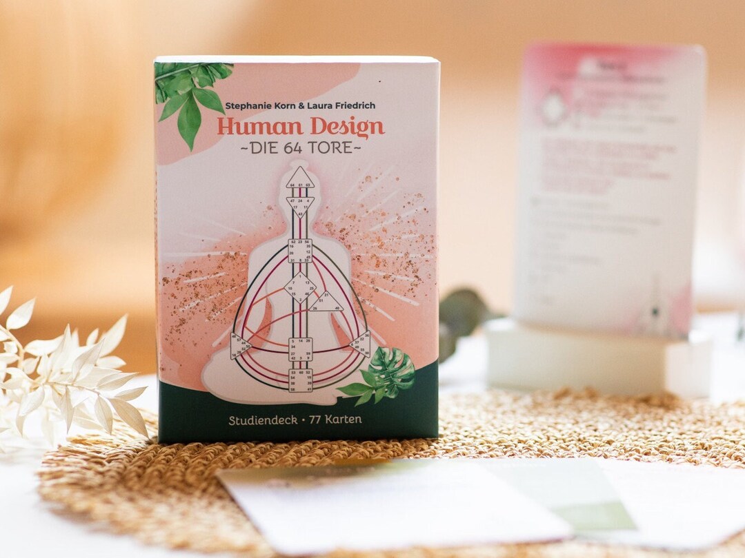 Human Design 64 GOALS Card Set 77 Learning Cards Study Deck With ...