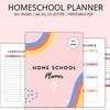 Homeschool Report Card Template, Homeschool Progress Report, Homeschool ...