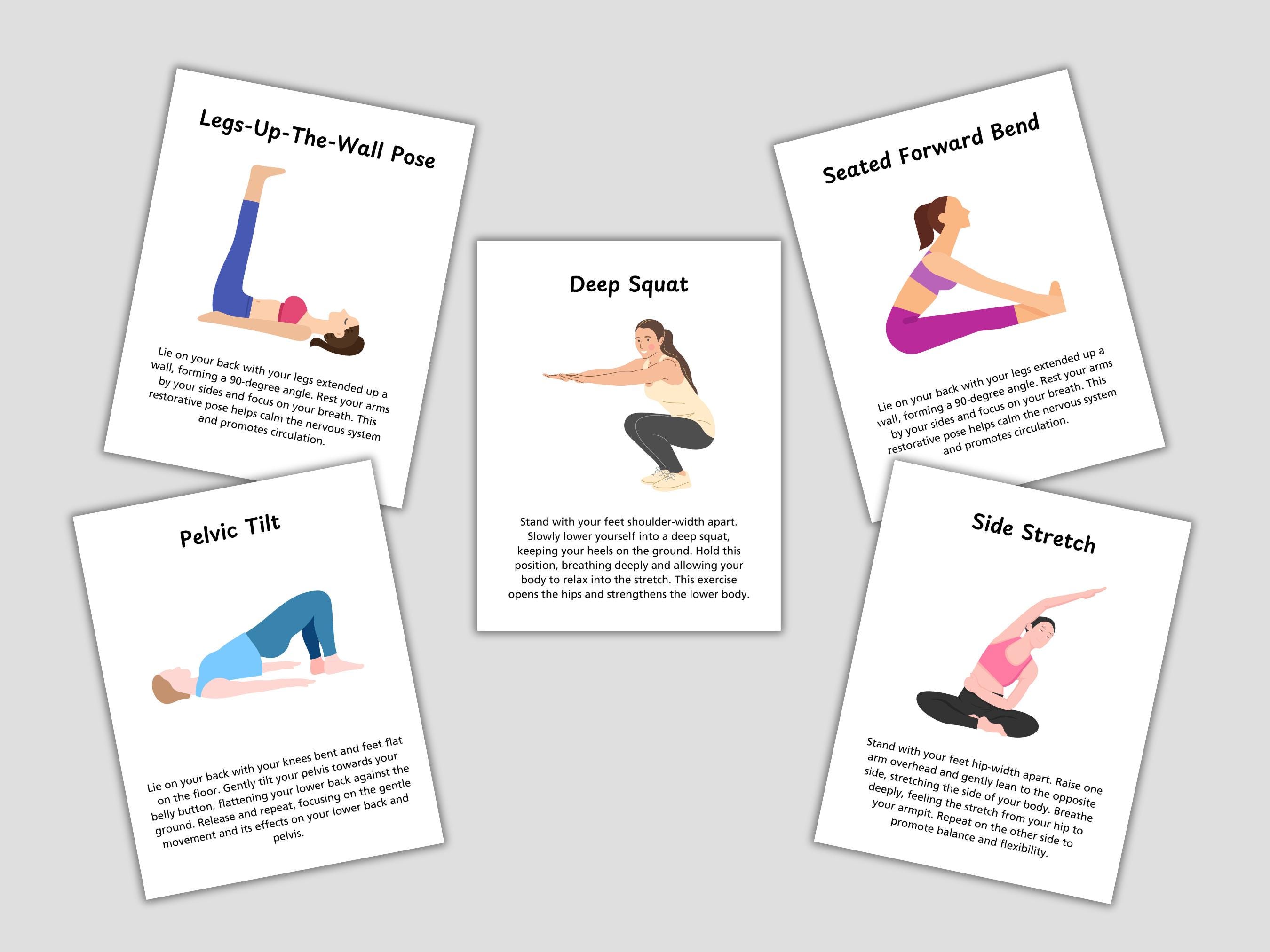 Somatic Psychotherapy Coping Skills Cards, Somatic Exercises for ...