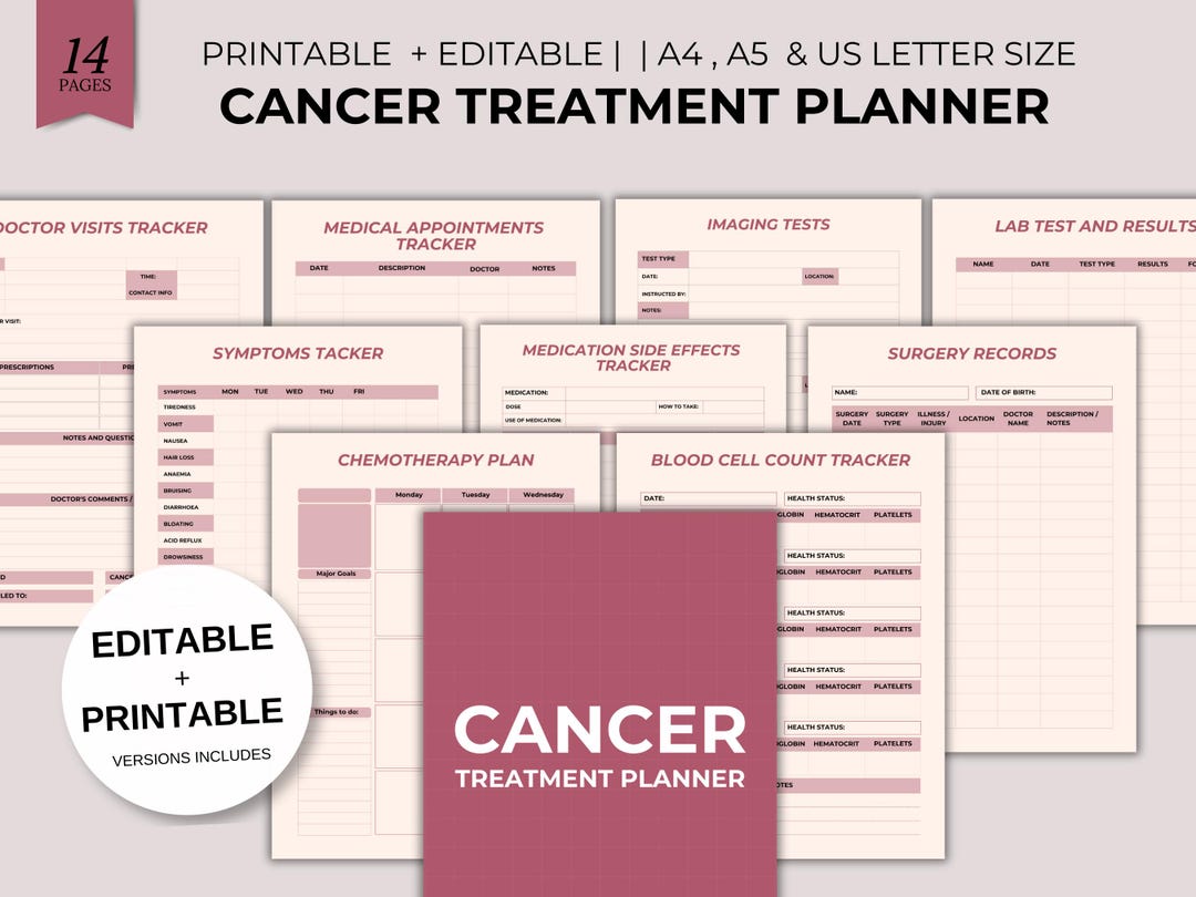 Cancer Treatment Planner | Appointment Tracker, Lab Results, Chemo ...