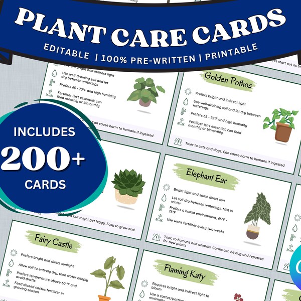 Plant Labels - Etsy