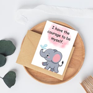 36 Affirmation Cards for Kids, Positive Affirmations Printable | Growth ...