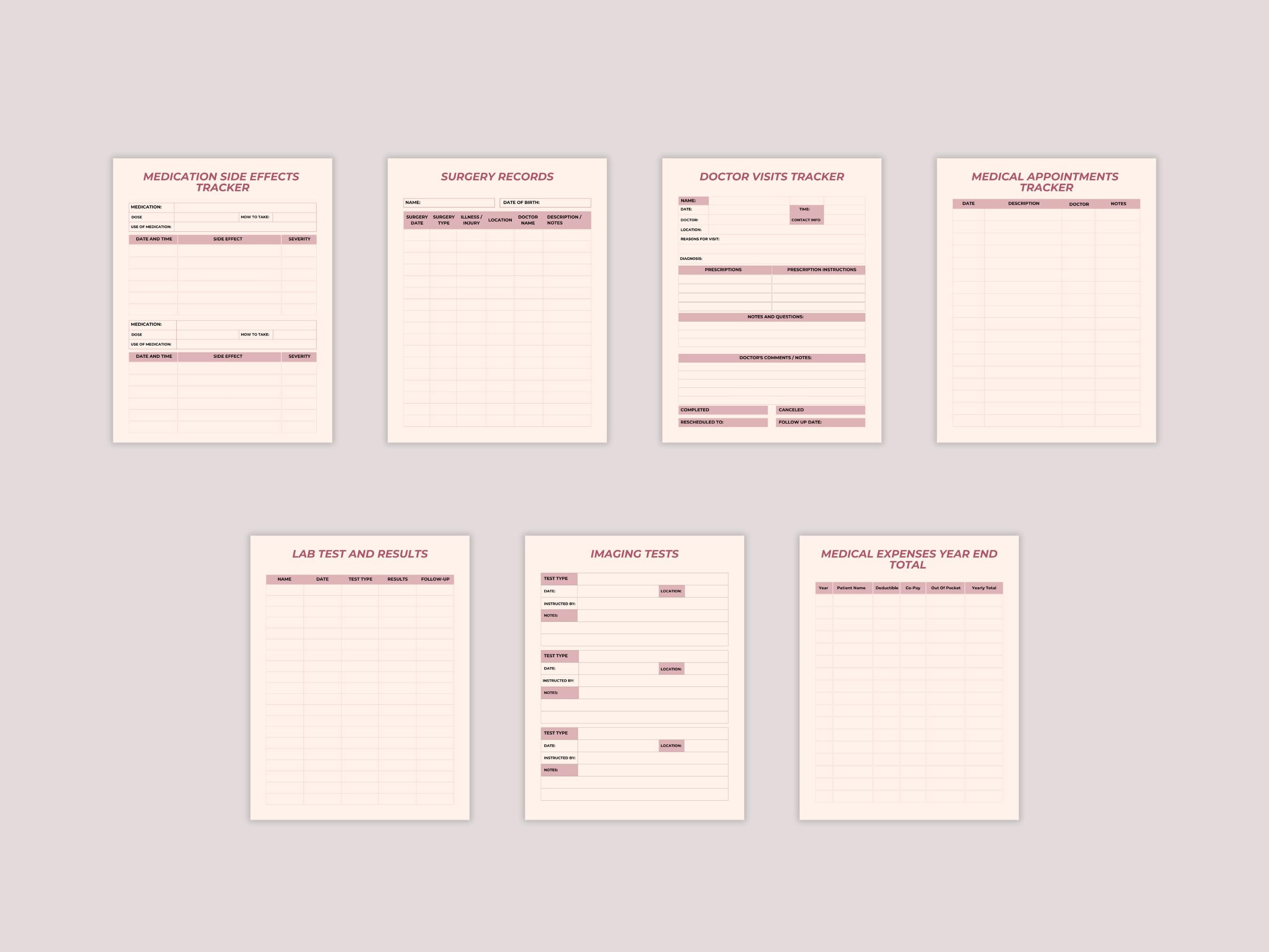 Cancer Treatment Planner | Appointment Tracker, Lab Results, Chemo ...