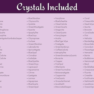400 Editable Crystal Meaning Cards, Printable Gemstone Meaning Cards ...