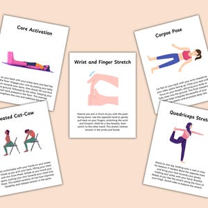Somatic Psychotherapy Coping Skills Cards, Somatic Exercises for ...