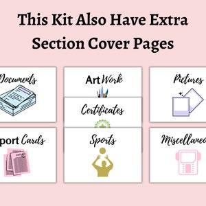 School Memory Box Kit Printable, Childhood Memory Book, Kids Keepsake ...