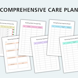 Autism Care Binder, Autism Planner Printable, Special Needs Child ...