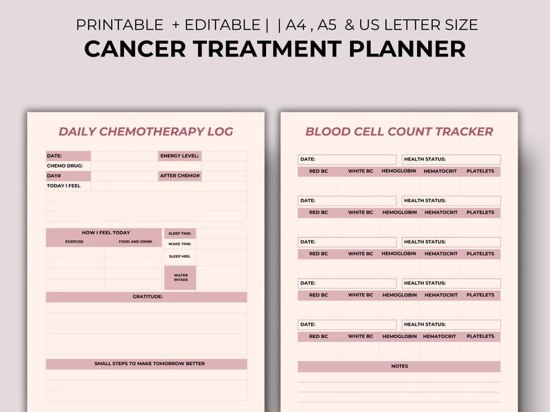 Cancer Treatment Planner | Appointment Tracker, Lab Results, Chemo ...