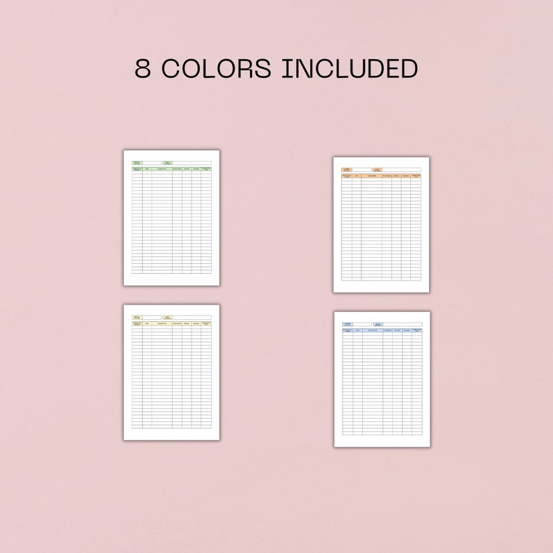 Checkbook Balance Log Printable Checkbook Register Check - Etsy