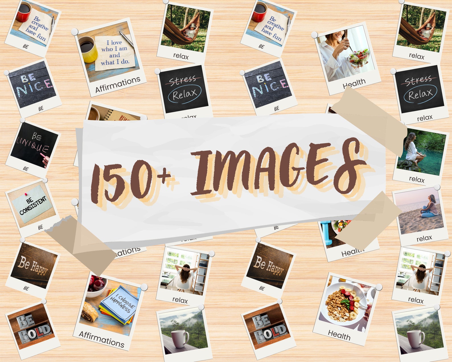 2023 Vision Board Template, Vision Board Kit 2023, Vision Board With ...